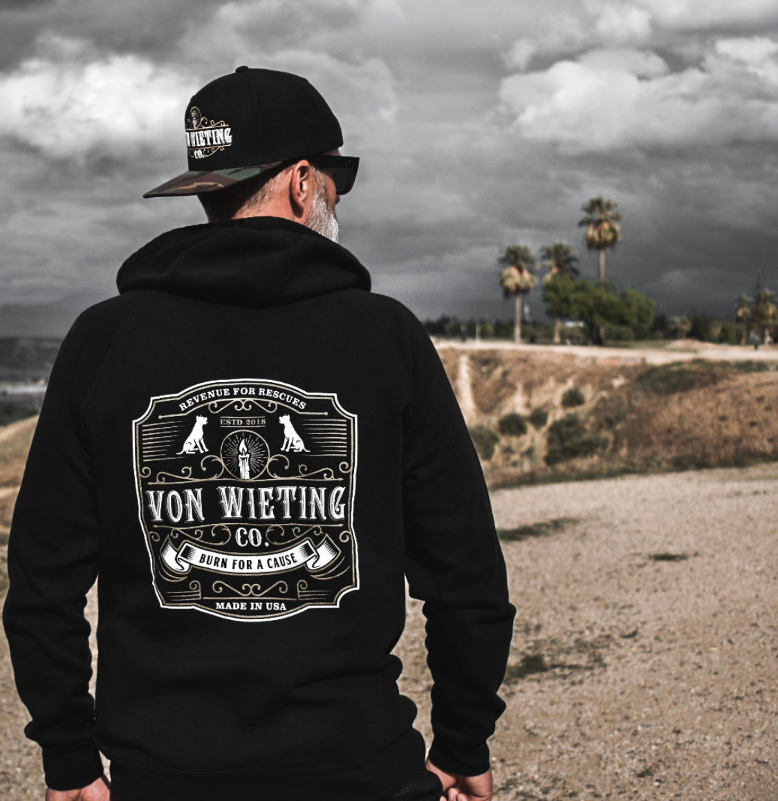 VWC Logo'd Zip Hoodie – Von Wieting Co.